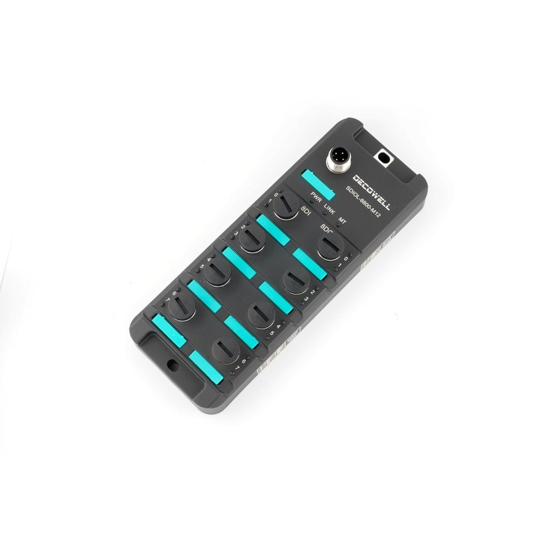 Decowell SD Series IP67 Remote I/O Module IO-Link Slave Module Industrial SDIOL-8800-M12