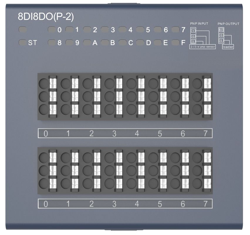 ODM Integrated I/O Plc Input Output Module 8DI8DO Communication Module ...